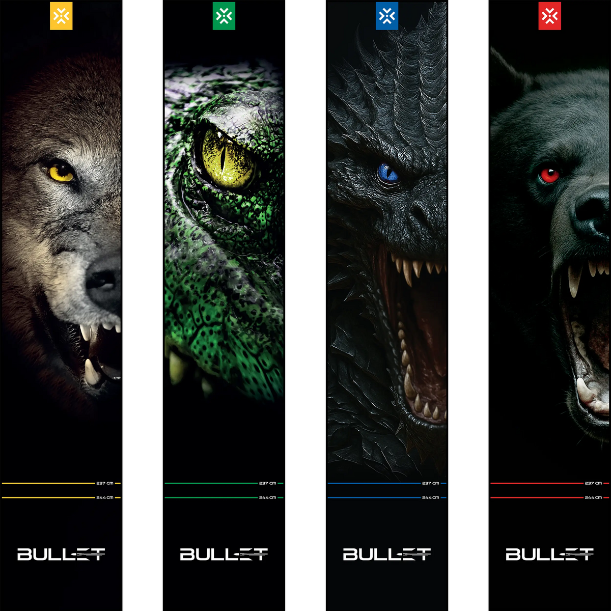 Bullet - Dartmatte – Cubedarts